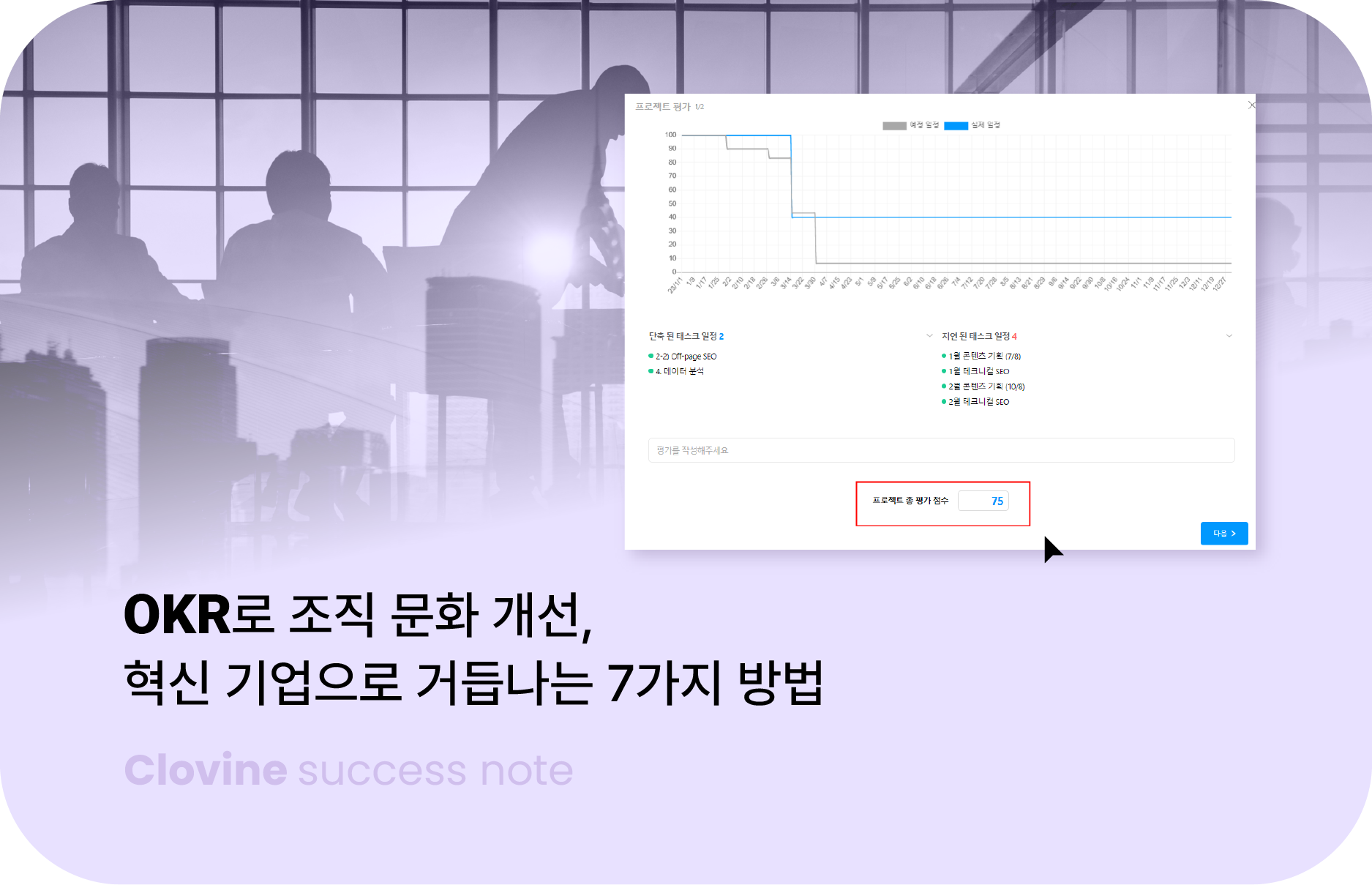 OKR 조직 문화, 혁신 기업으로 거듭나는 7가지 방법